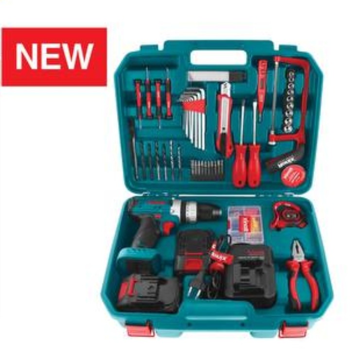 کیت دریل شارژی 20 ولت چکشی ۲ باتری رونیکس مدل RS-8620 | فروشگاه ابزار آلات محسن پایتخت